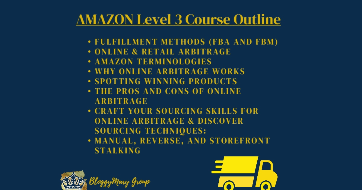 Amazon L3 Course outline